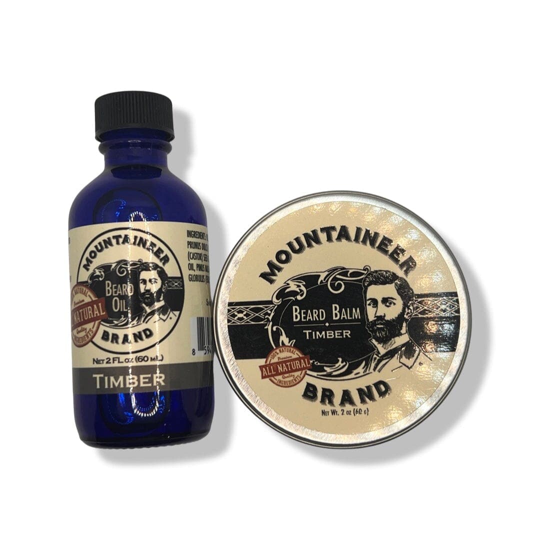 Timber Beard Oil and Balm Combo - by Mountaineer (Pre-Owned)