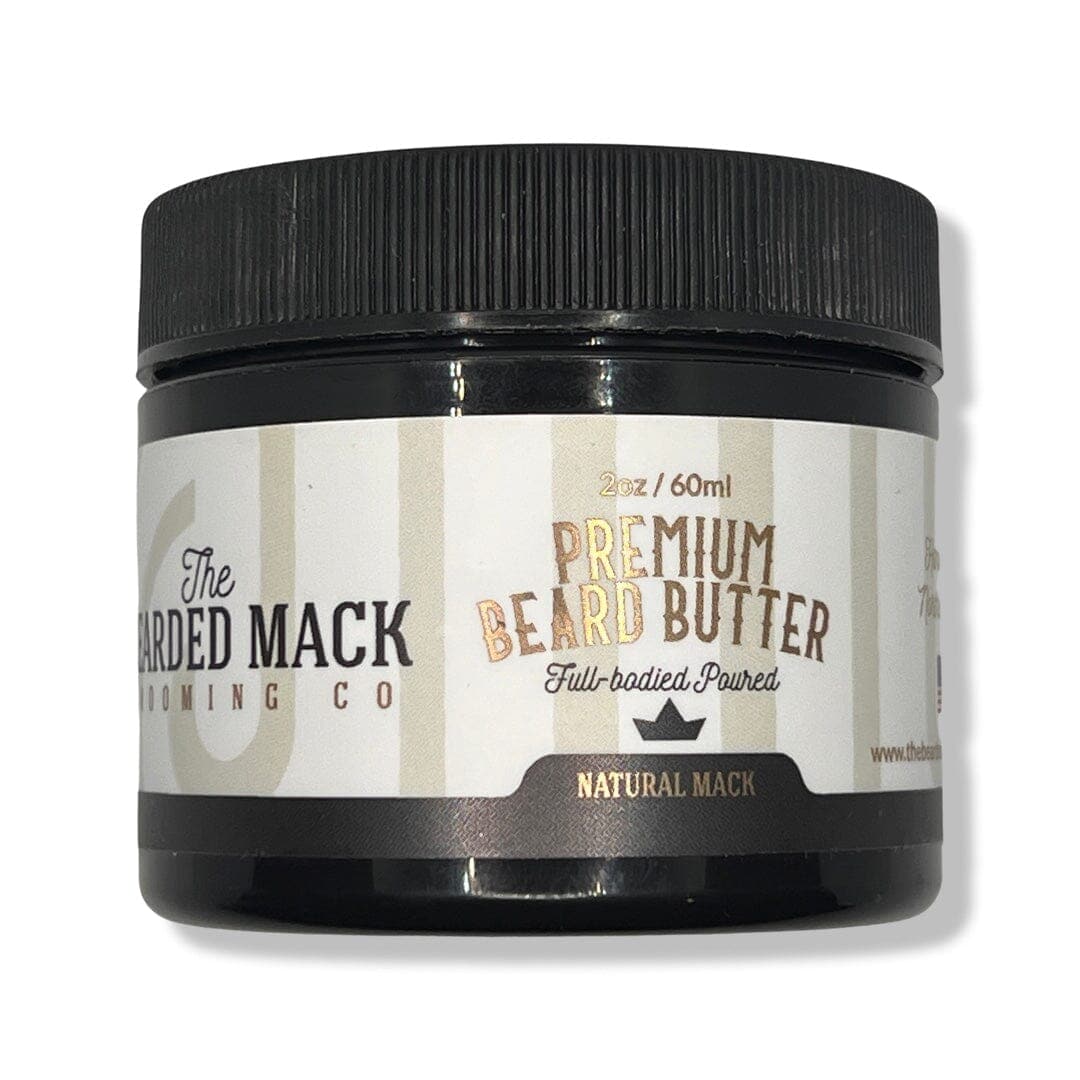 Natural Mack Unscented Beard Butter - by Bearded Mack (Pre-Owned)