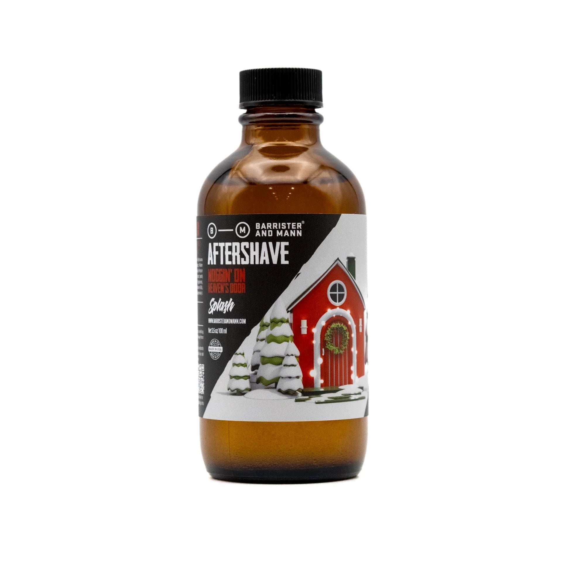 Noggin' On Heaven's Door Aftershave Splash - by Barrister and Mann