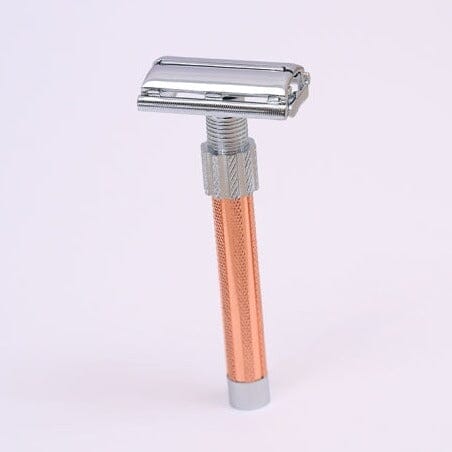 Rolason LG91 Rose Gold Safety Razor - by Rolason Shaving