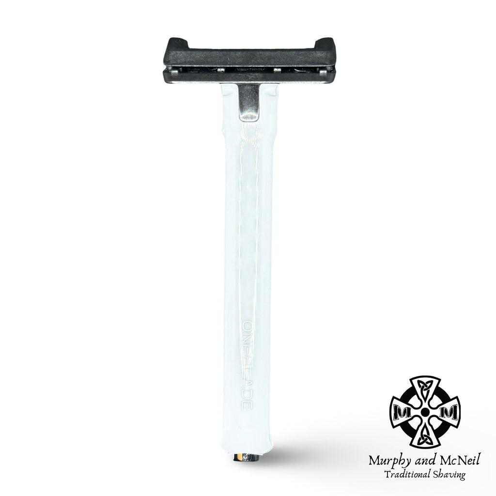 OneBlade Core Single Edge Safety Razor (White) - by OneBlade (Used)