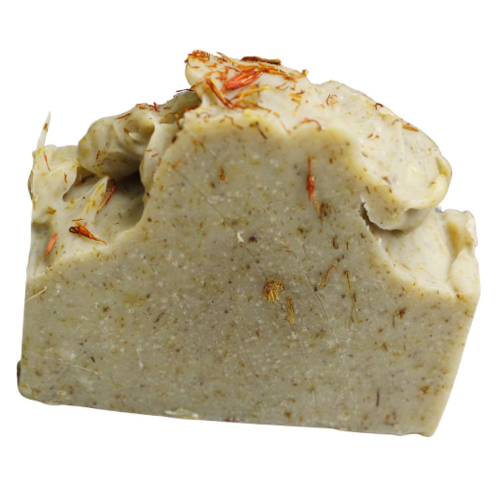 Sandalwood and Citrus Soap with Clay and Yogurt