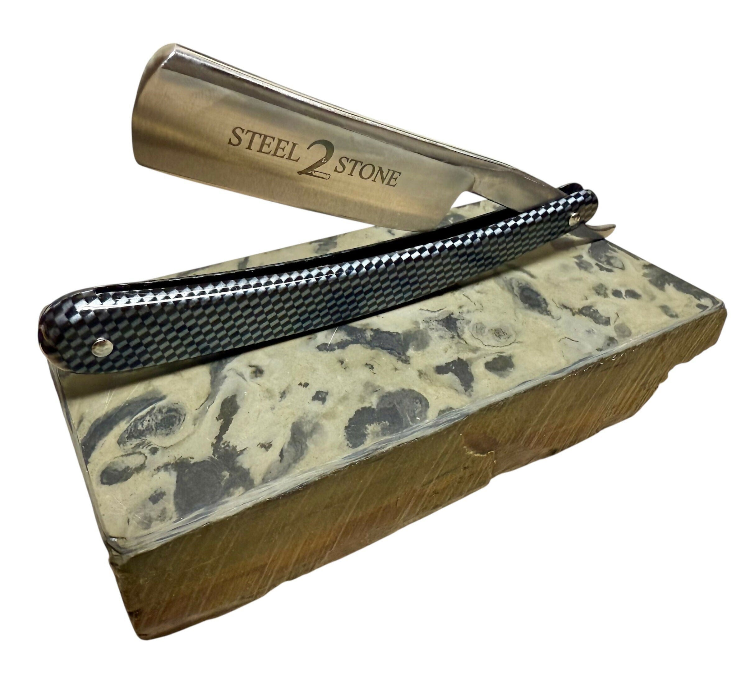 Shave Ready Straight Razor - “Steel 2 Stone”