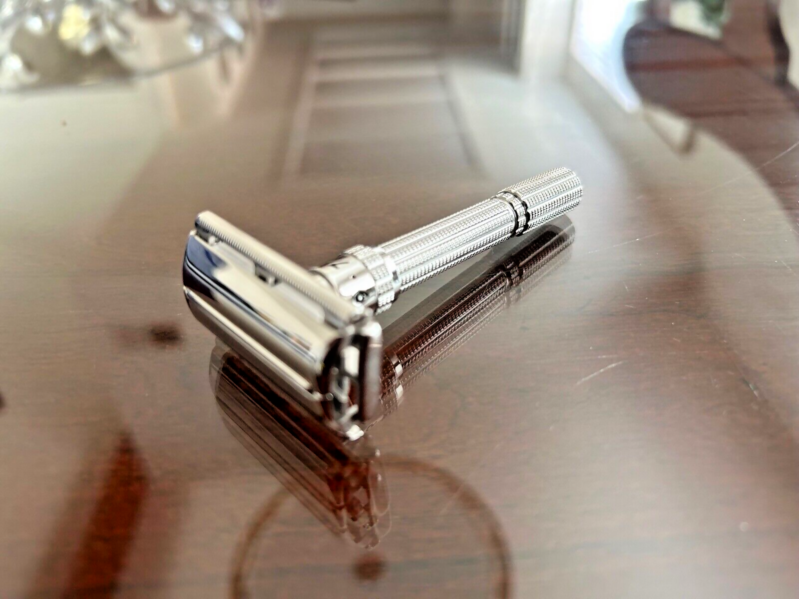 Gillette Slim Adjustable Razor 1962 Date Code H2 Revamped and Replaced