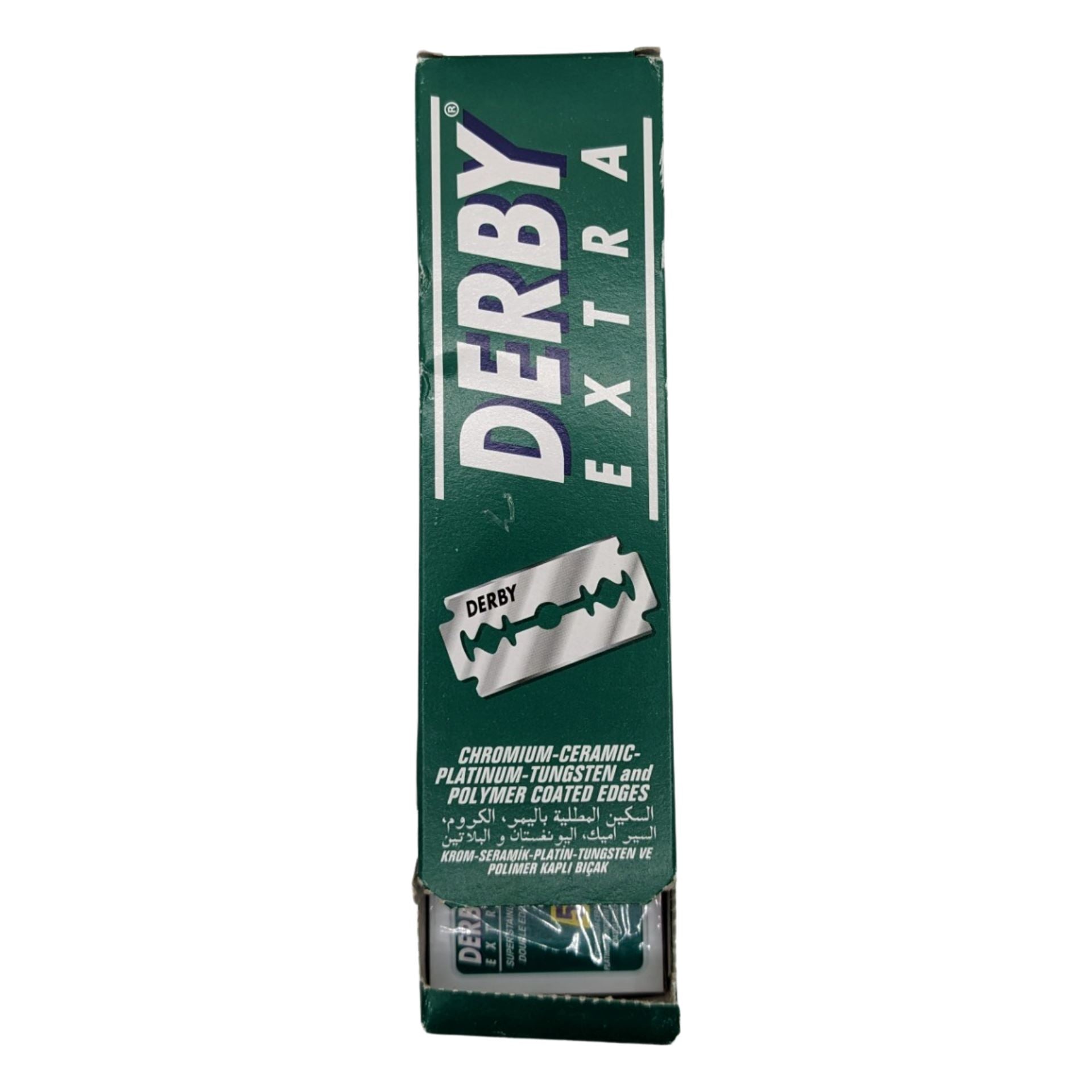 90 Extra Double Razor Blades (18 Packs of 5 Blades) - by Derby (Used)