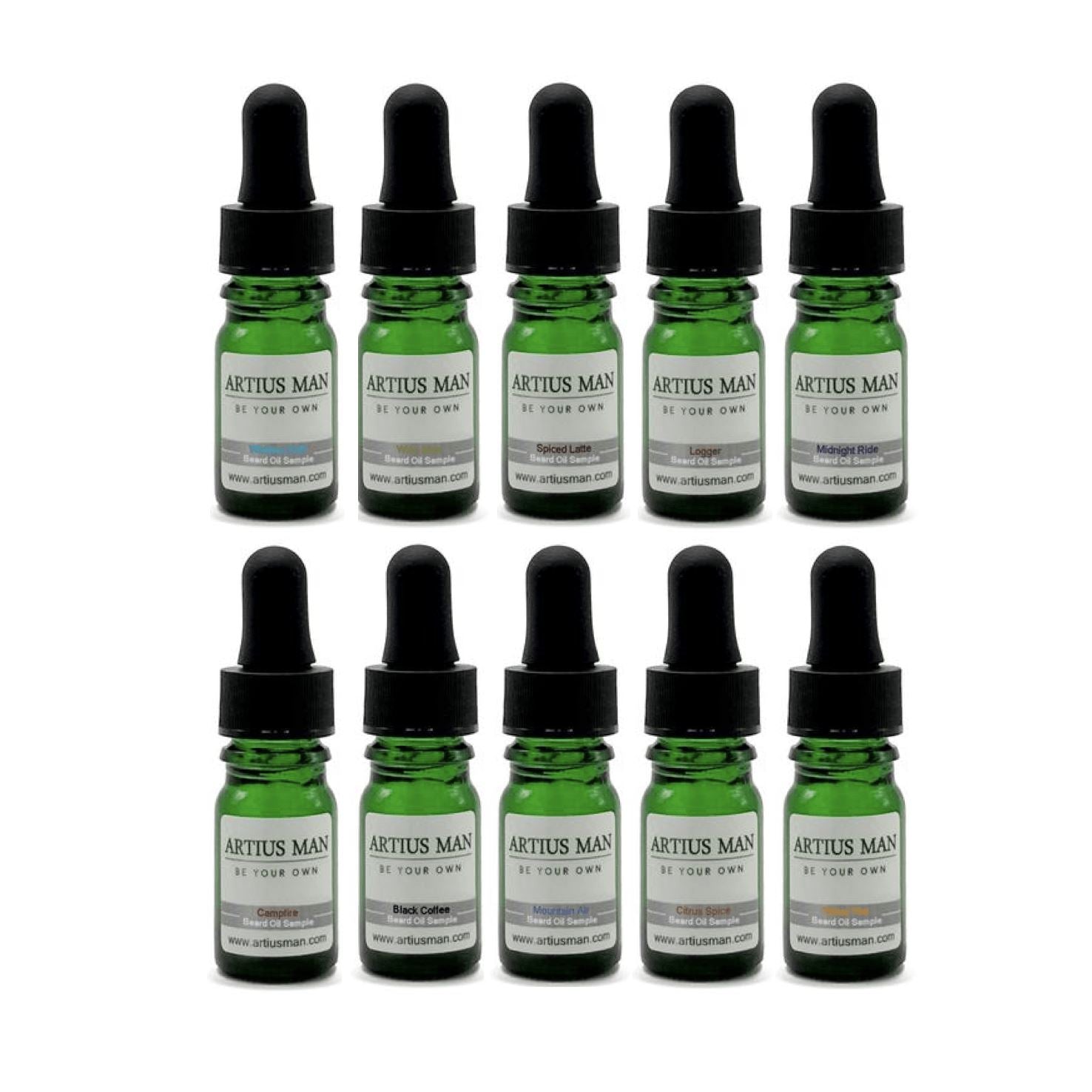 Beard Oil Sampler: 10 Pack