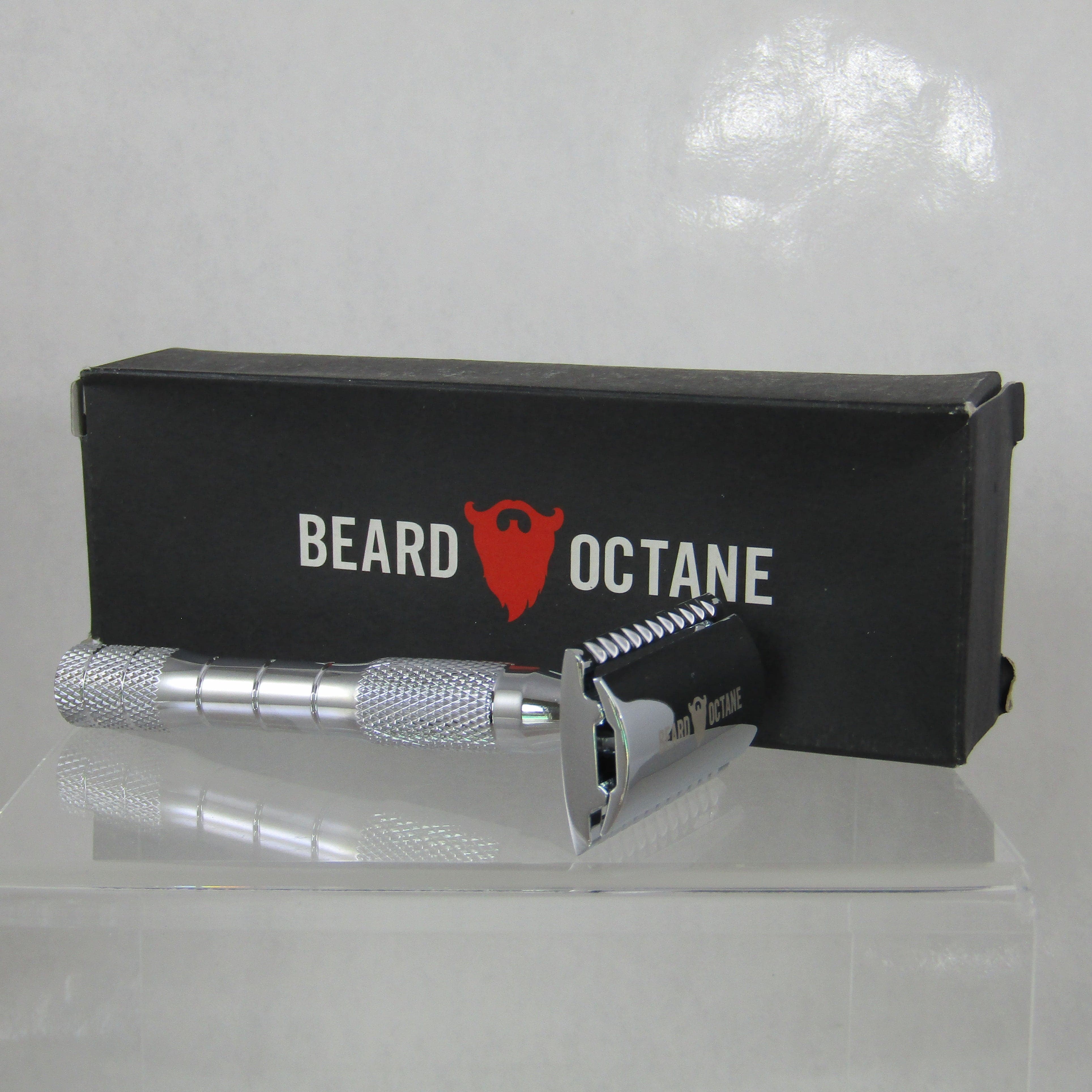 Beard Safety Razor (Silver) - by Beard Octane