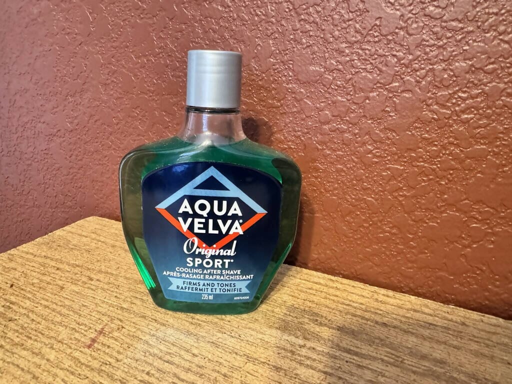 Aqua Velva Original Sport (Green) Aftershave - By Aqua Velva (Pre Owne