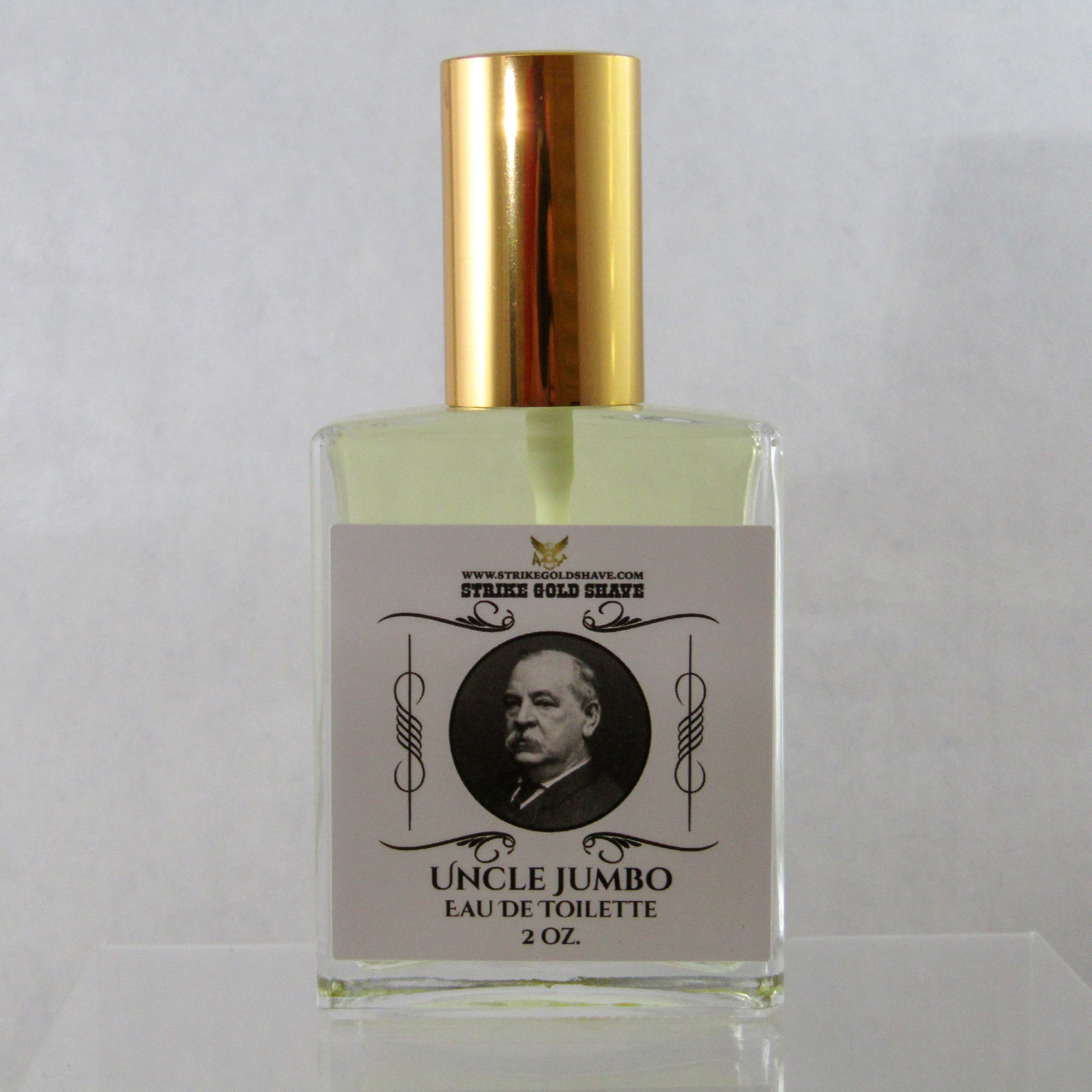 Uncle Jumbo Eau de Toilette (2oz) - by Strike Gold Shave