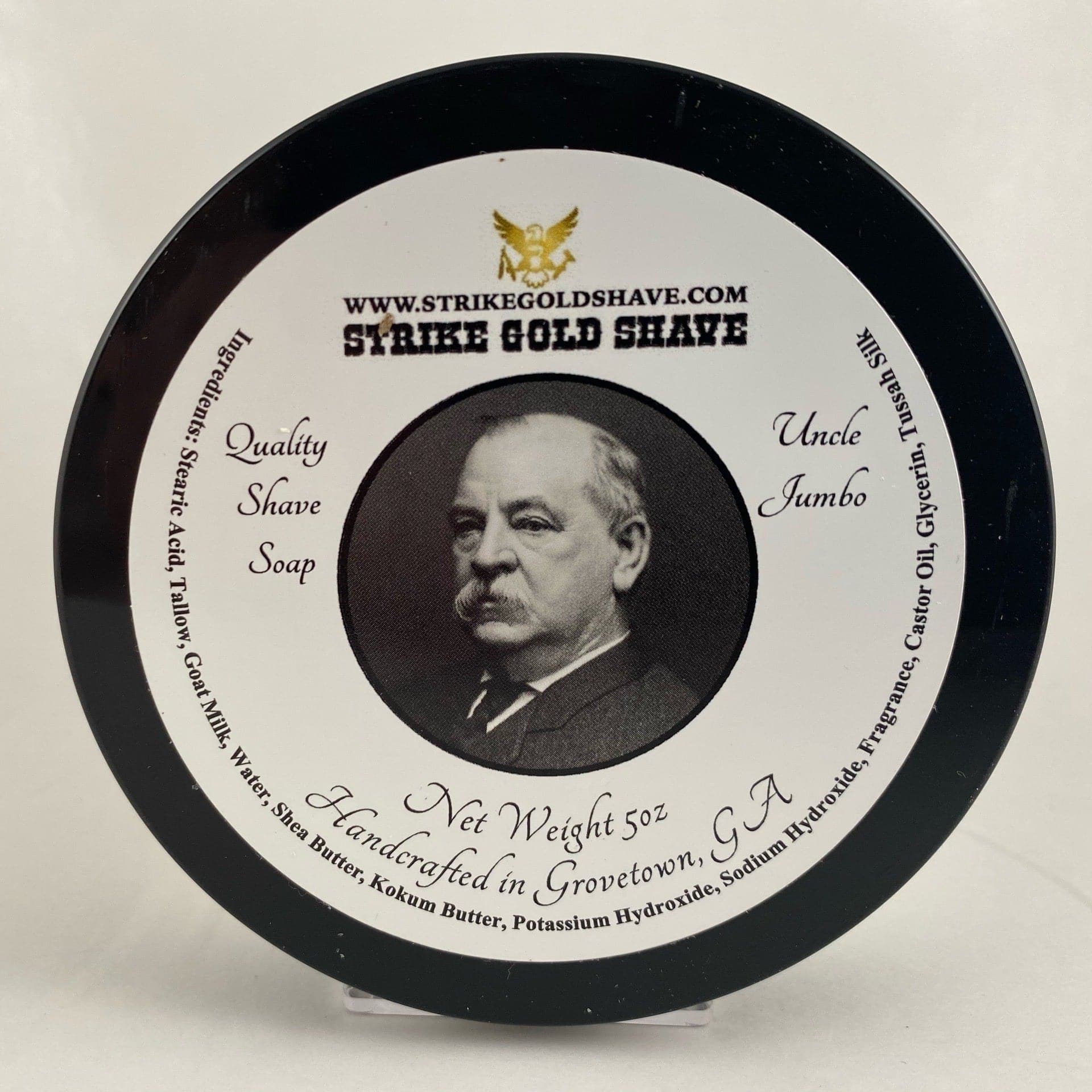 Uncle Jumbo Shaving Soap - by Strike Gold Shave