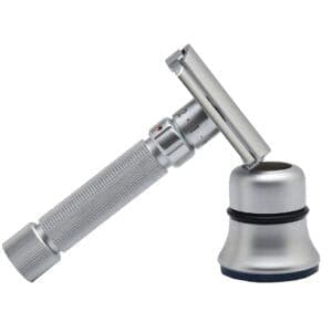 Flexi Adjustable Safety Razor with Stand (Version 11, Matte) - by Pear